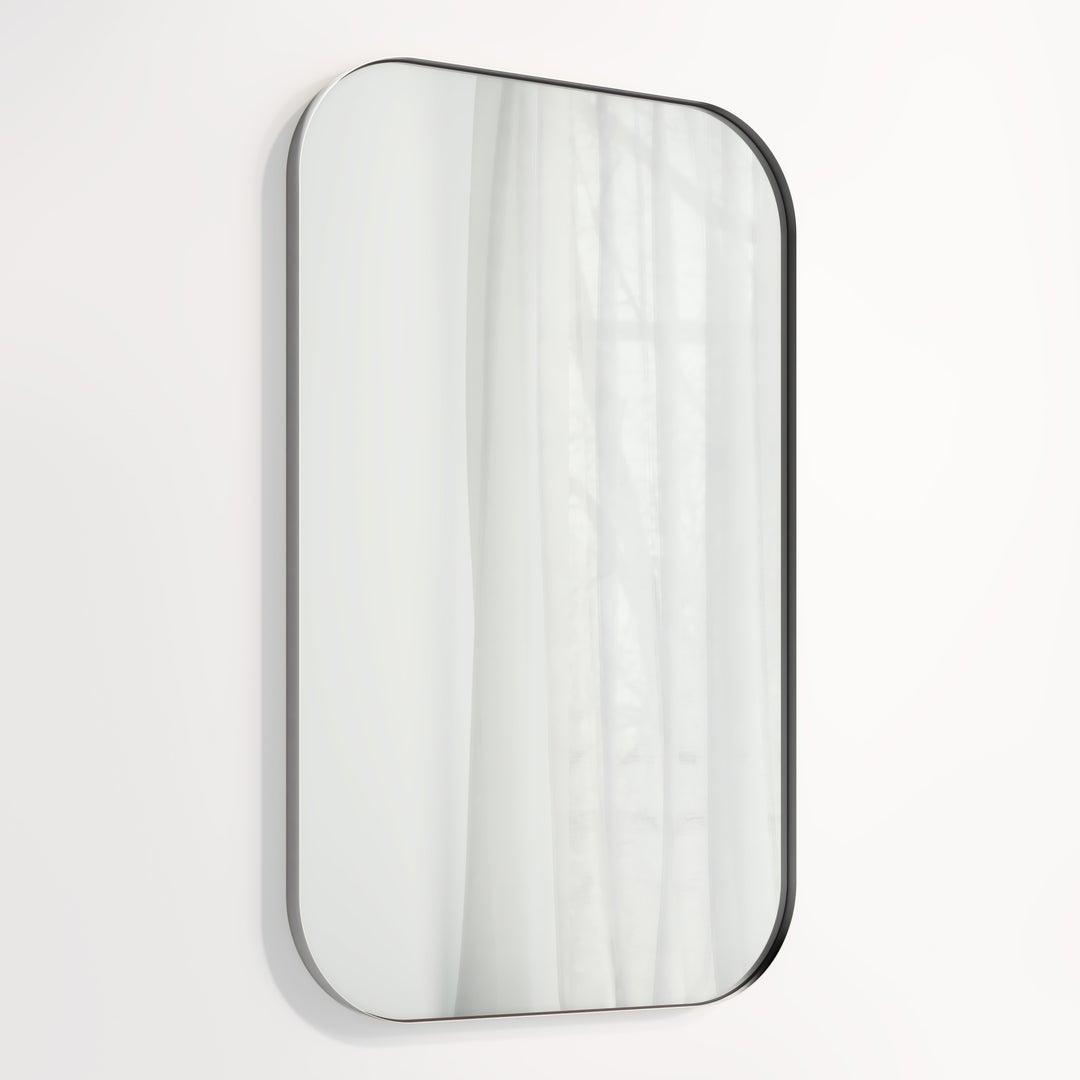 Aliro Mirror 1000 x 625mm - Brushed Gunmetal | (NZ) ABI Bathrooms ...