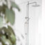 Finley Shower Rail Set - Brushed Nickel | (NZ) ABI Bathrooms & Interiors