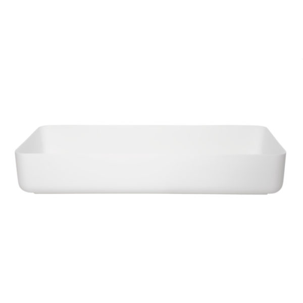 Labello Thin Edge Basin Sink - Matte White | (NZ) ABI Bathrooms & Interiors
