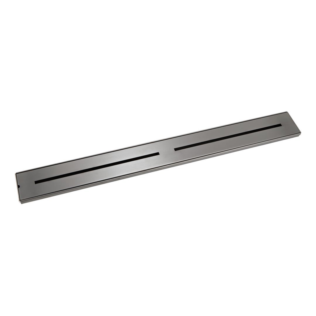 Harper Shower Channel Waste 900mm - Brushed Gunmetal | (NZ) ABI ...