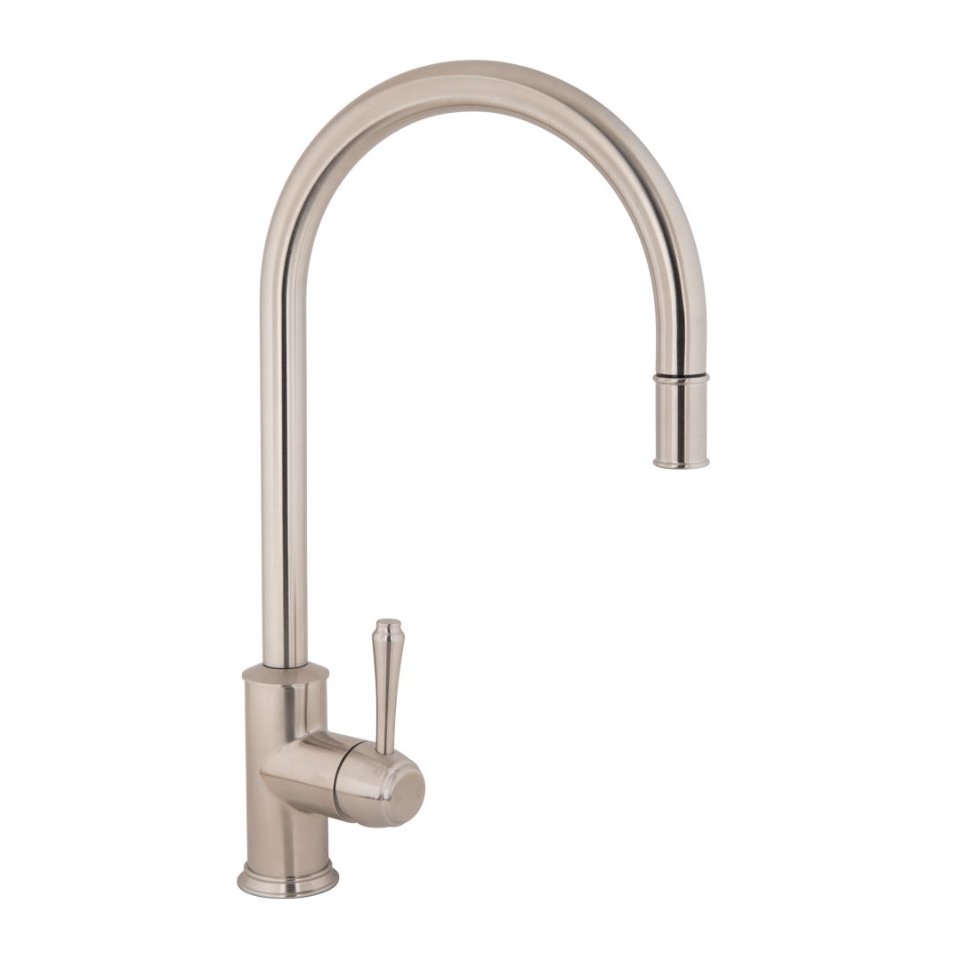 Kingsley Commercial Pull-Out Kitchen Mixer - Stainless Steel | (NZ) ABI ...