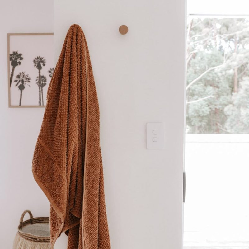 Milani Robe Hook - Brushed Copper | (NZ) ABI Bathrooms & Interiors