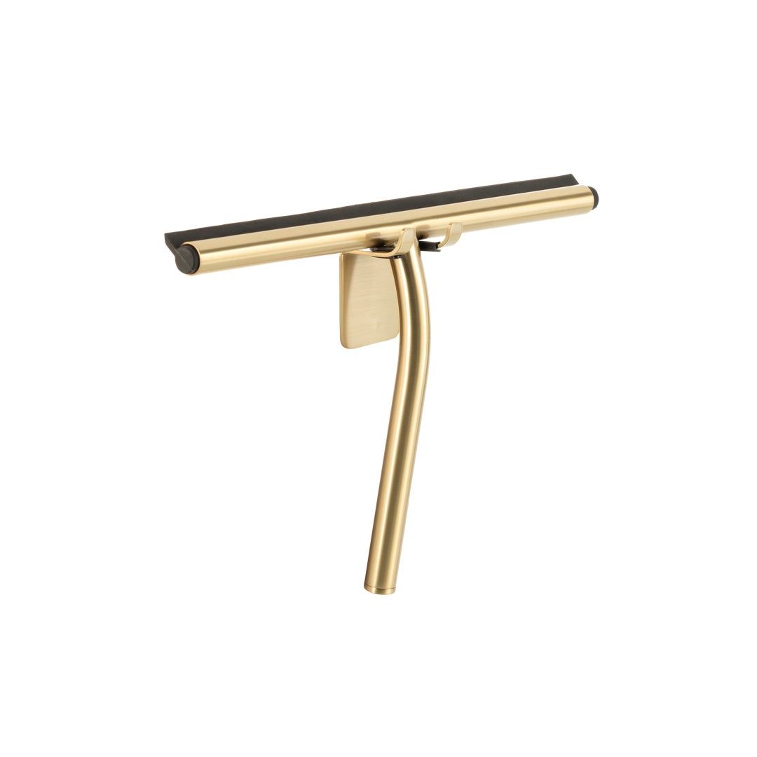 Shower Squeegee - Brushed Brass | (NZ) ABI Bathrooms & Interiors