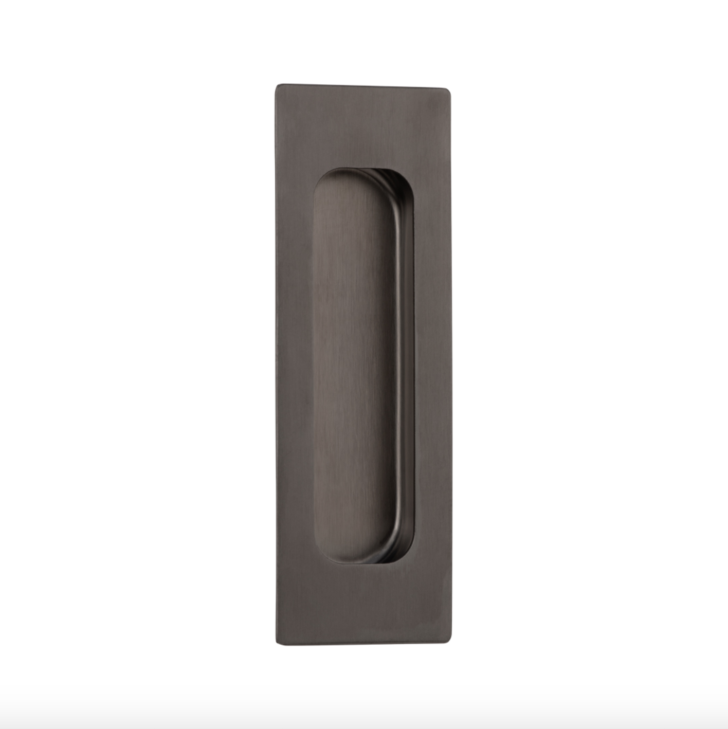 Atley Rectangular Flush Pull - Matte Black | (NZ) ABI Bathrooms & Interiors