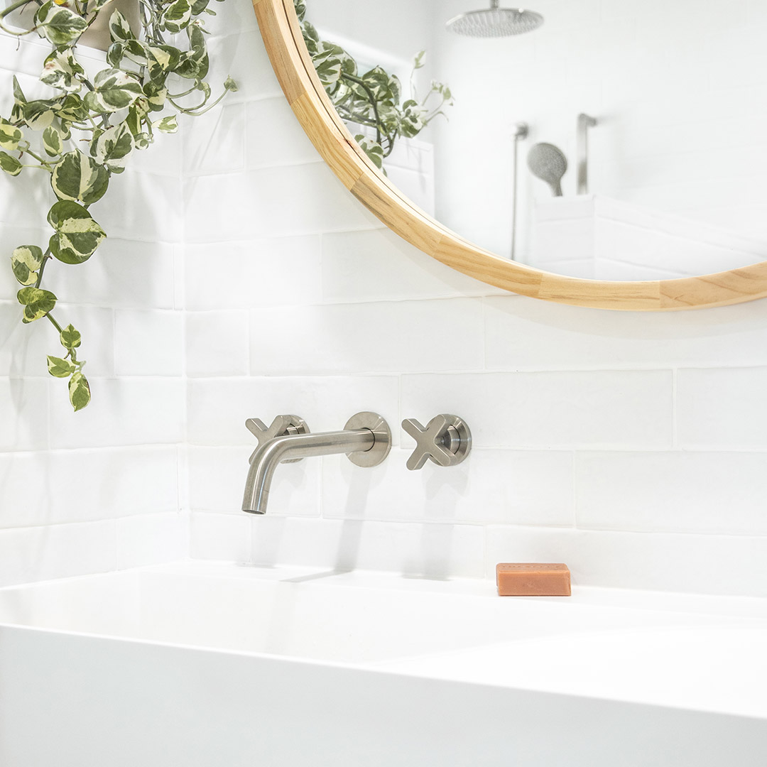 Cross - Assembly Taps - Brushed Nickel | (NZ) ABI Bathrooms & Interiors