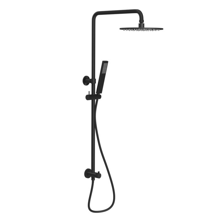 Finley Shower Rail Set - Chrome | (NZ) ABI Bathrooms & Interiors