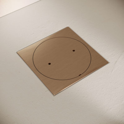 ABI Inspection Outlet Square - Brushed Copper | (NZ) ABI Bathrooms ...