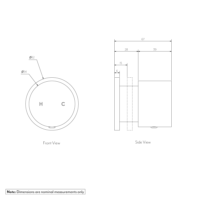 Milani - Progressive Single Mixer - Brushed Brass | (NZ) ABI Bathrooms ...
