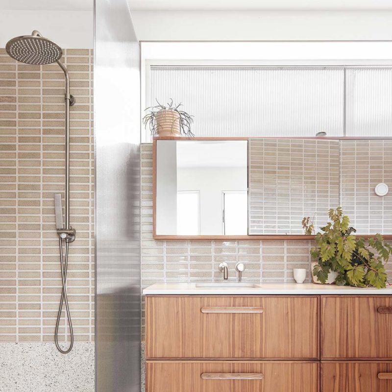 Finley Shower Rail Set - Brushed Nickel | (NZ) ABI Bathrooms & Interiors